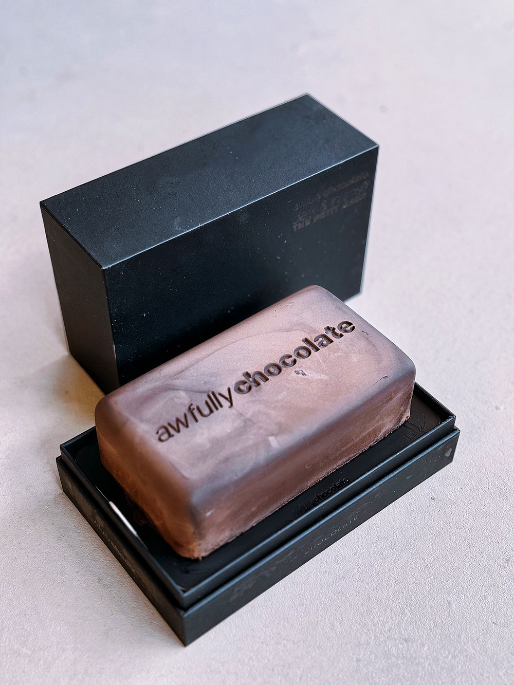 Review: Awfully Chocolate The Petit Cake - A Tiny Dark Chocolate Powerhouse